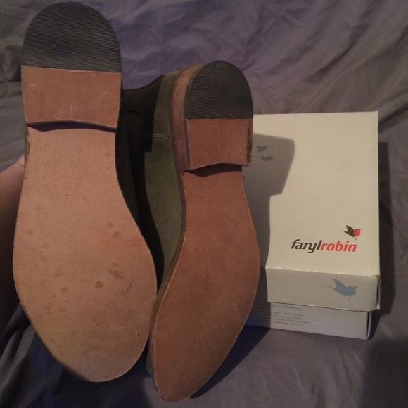 Shoes | Faryl Robin Janice Style Olive Boot Size 8 | Poshmark